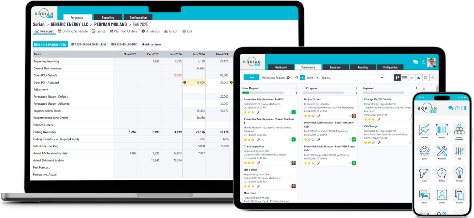 SORIAN | OCTG & Midstream | Supply Chain Management